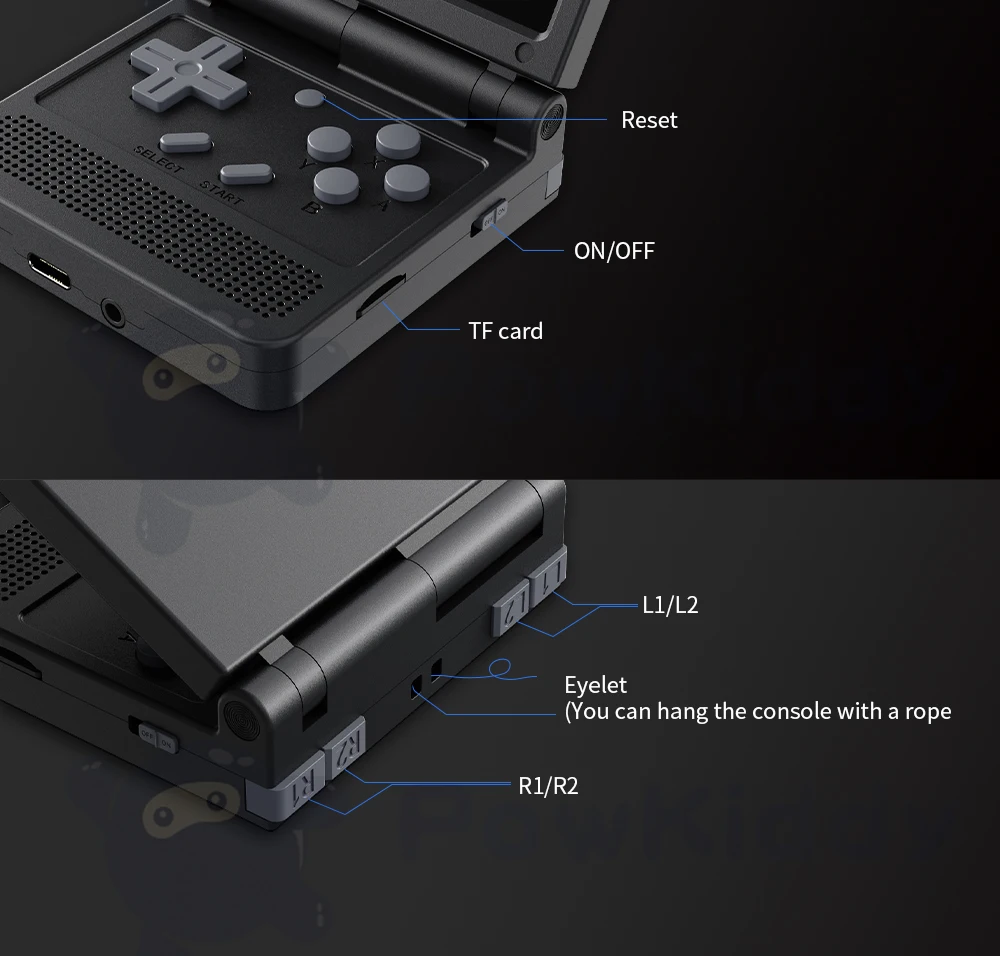 Console PSP Sony R 16G - V90 Black Version Ips Screen Flip - 16 ...