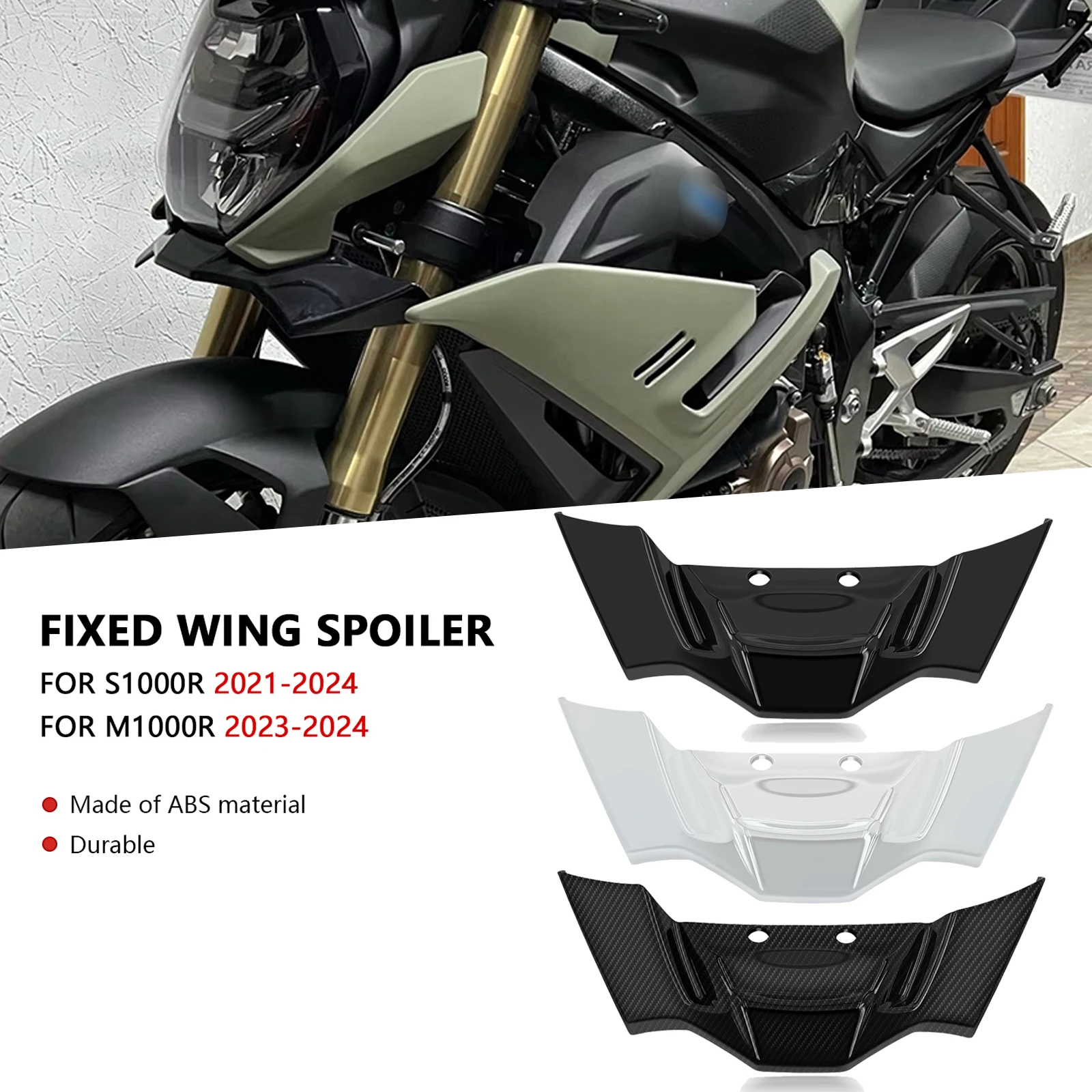 For S1000R 2024 M1000R 2024 S 1000 R 2023 2022 2021 Motorcycle Wing ...