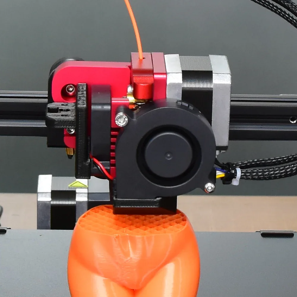Extruder Upgrade Kit 5015 Blow Radial Cooling Fan For 3D Ender-3 CR-10S ...