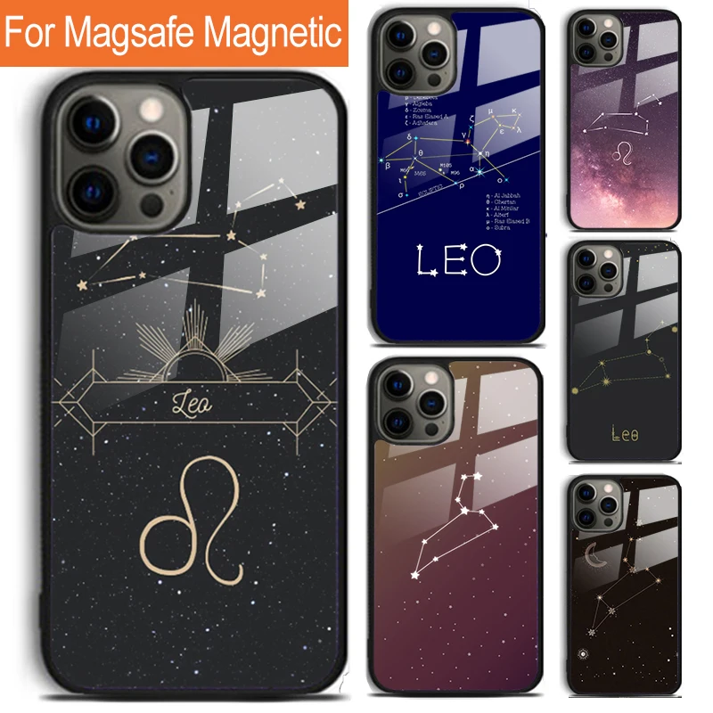 Summer Leo Constellation Landscape Phone Case For iPhone 17 Air 16 15 ...