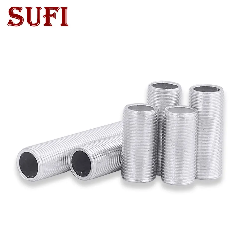 2pcs M6 M8 M10 M12 M14 M6 Full Teeth Hollow Tube 1.0mm Fine Teeth Rod ...