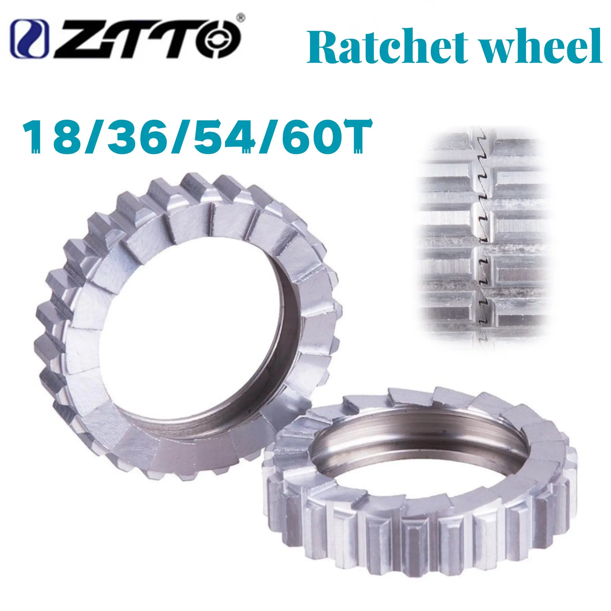 ZTTO Ratchet Wheel Tool Set MTB Mountain Road Bike 18T/36T/54T/60T ...