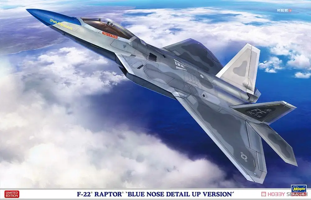 Hasegawa-52293-1-48-F-22-Raptor-Blue-Nose-Detail-Up-Version-kit-de-modelo-de.jpg