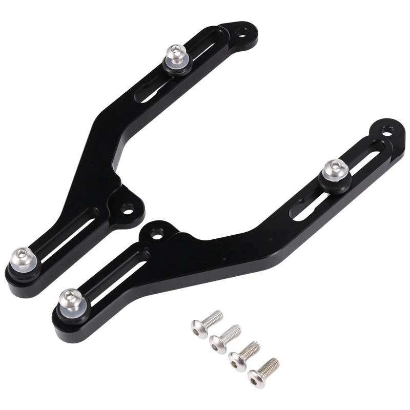Motorcycle-Windshield-Brackets-Adjusters-Airflow-Adjustable-Windscreen ...
