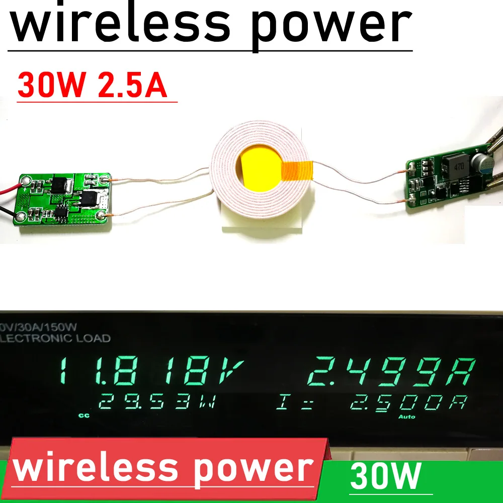 30W-Remote-wireless-power-supply-charging-Module-coil-DC-12V-24V-2-5A ...