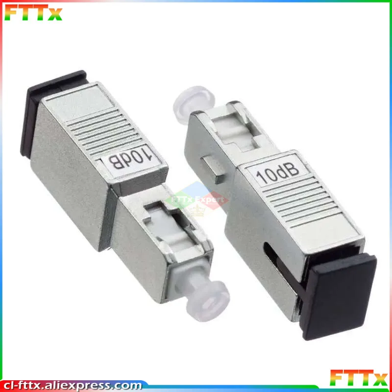5Pcs SC UPC Fiber Optic Attenuator Single-Mode Fiber Optic Male To ...