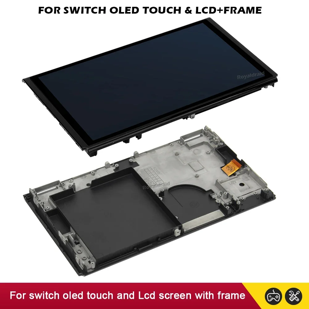 NEW-Replacement-LCD-Display-Touch-Screen-Digitizer-Full-Assembly-with-Midle-frame-For-Nintend ...