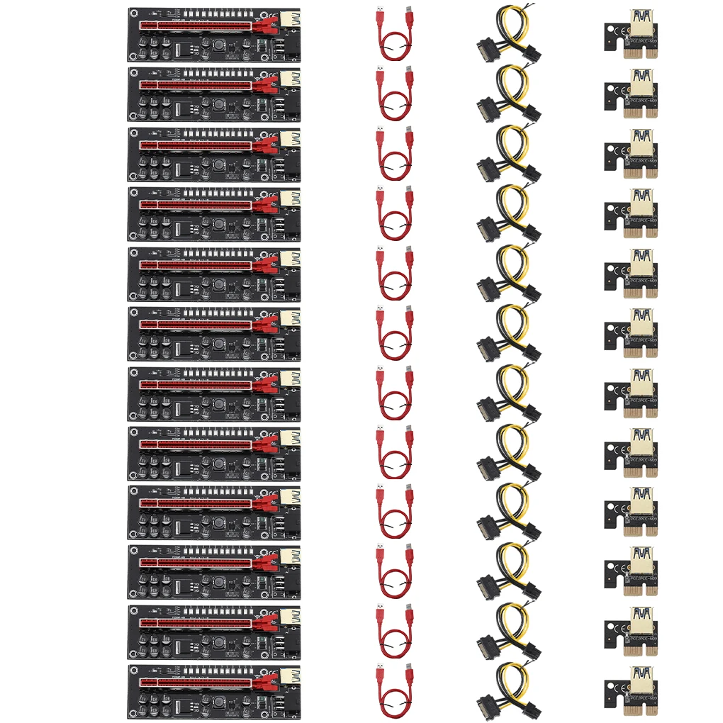PCI-E-LED-Video-Card-Expansion-Graphics-Cards-8-Solid-state-Capacitors ...