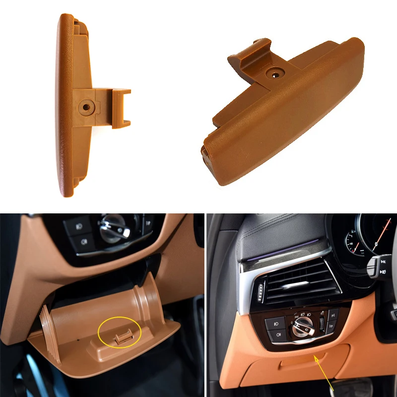 Left-Front-Car-Glove-Box-Handle-Cover-Lid-Lock-Toolbox-Glove-Boxes ...
