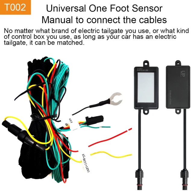 Relearce One Foot Activated Trunk Boot Kick Sensor for Smart Auto ...