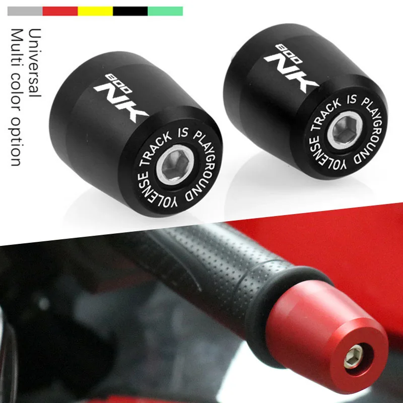 Universal-Motorcycle-Handlebar-Grips-Ends-Sliders-Cap-Plug-Slider-Cover ...