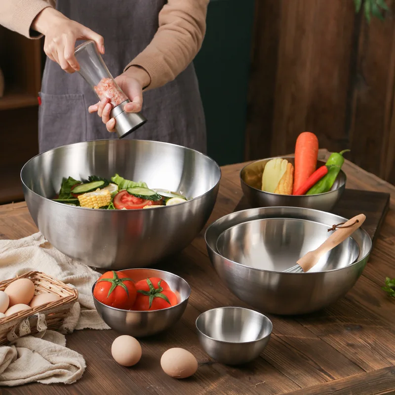 Stainless-Steel-Salad-Mixing-Bowl-Fruits-Soup-Ramen-Basin-Bowls-Kitchen ...
