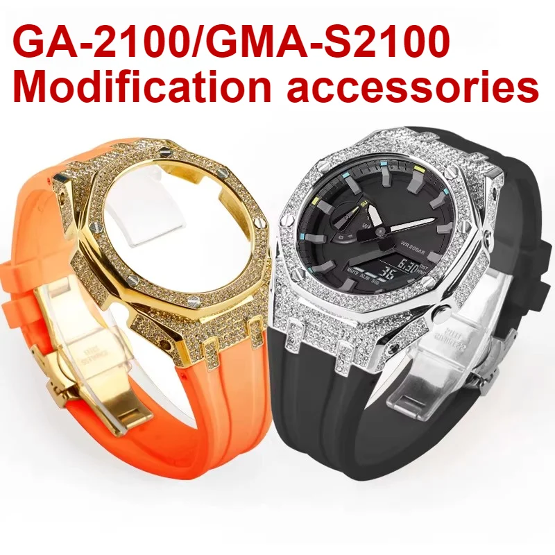 GA2100 GMA-S2100 Mod kit For Casio GA-2100 GA2110 GA-B2100 men women ...