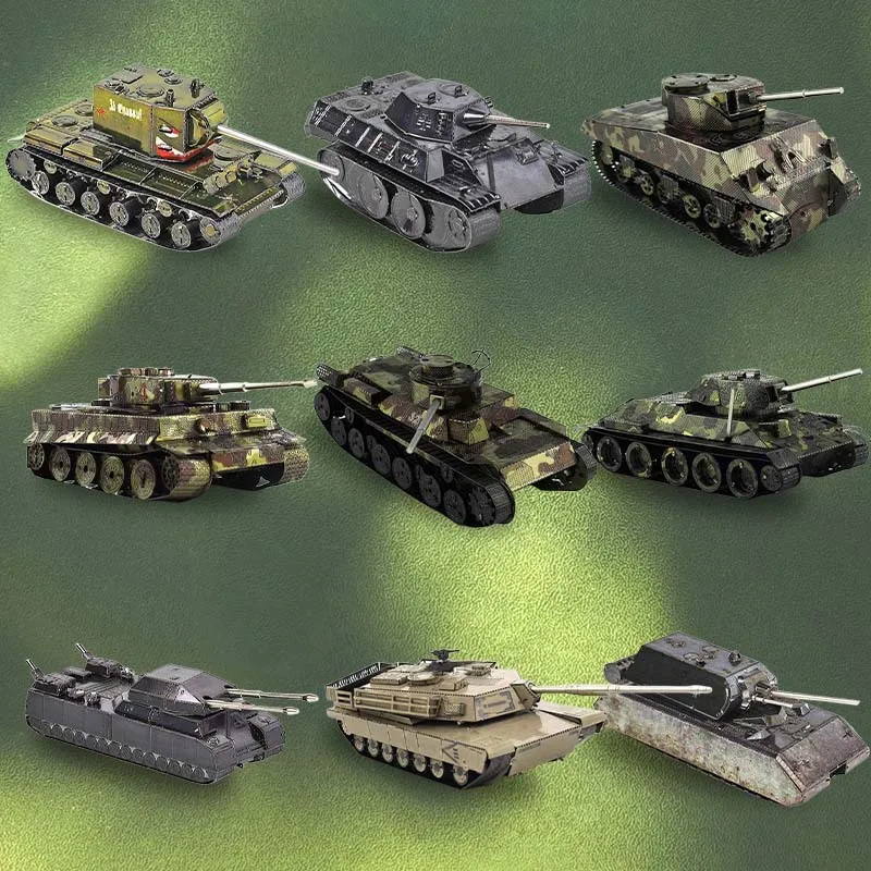METALHEAD-Wholesale-Tank-Military-Series-Metal-Puzzle-3d-Three ...