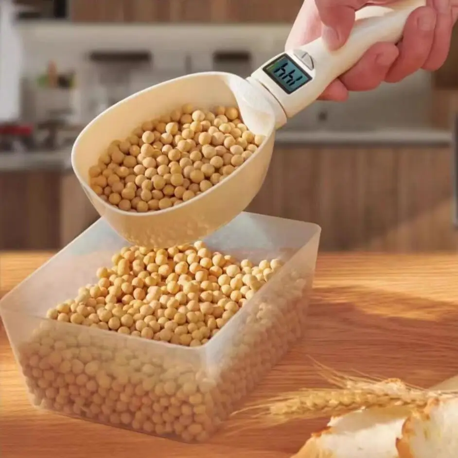 Pet-Food-Measuring-Scoop-Electronic-Dog-Cat-Food-Measuring-Cup-Digital ...