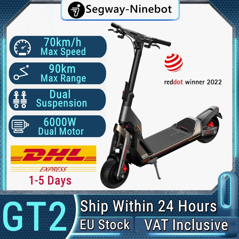 Presale-Original-Ninebot-By-Segway-GT2-GT2P-Electric-Kick-Scooter-6000 ...