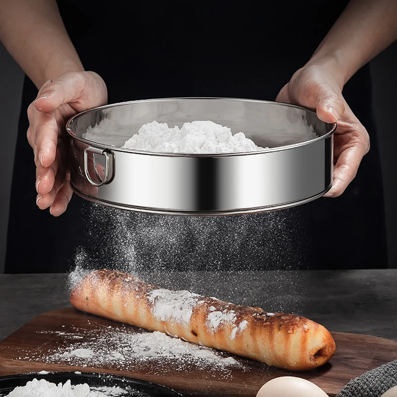 Stainless Steel Mesh Flour Sifter – Kitchen Staples Plus