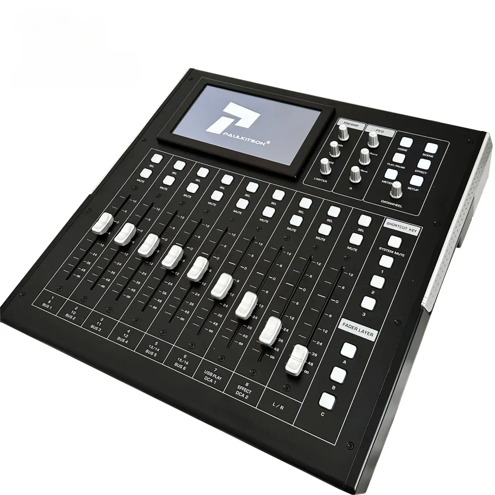 Professional Audio Mixer - Paulkitson 16-Channel Digital Sound Table ...