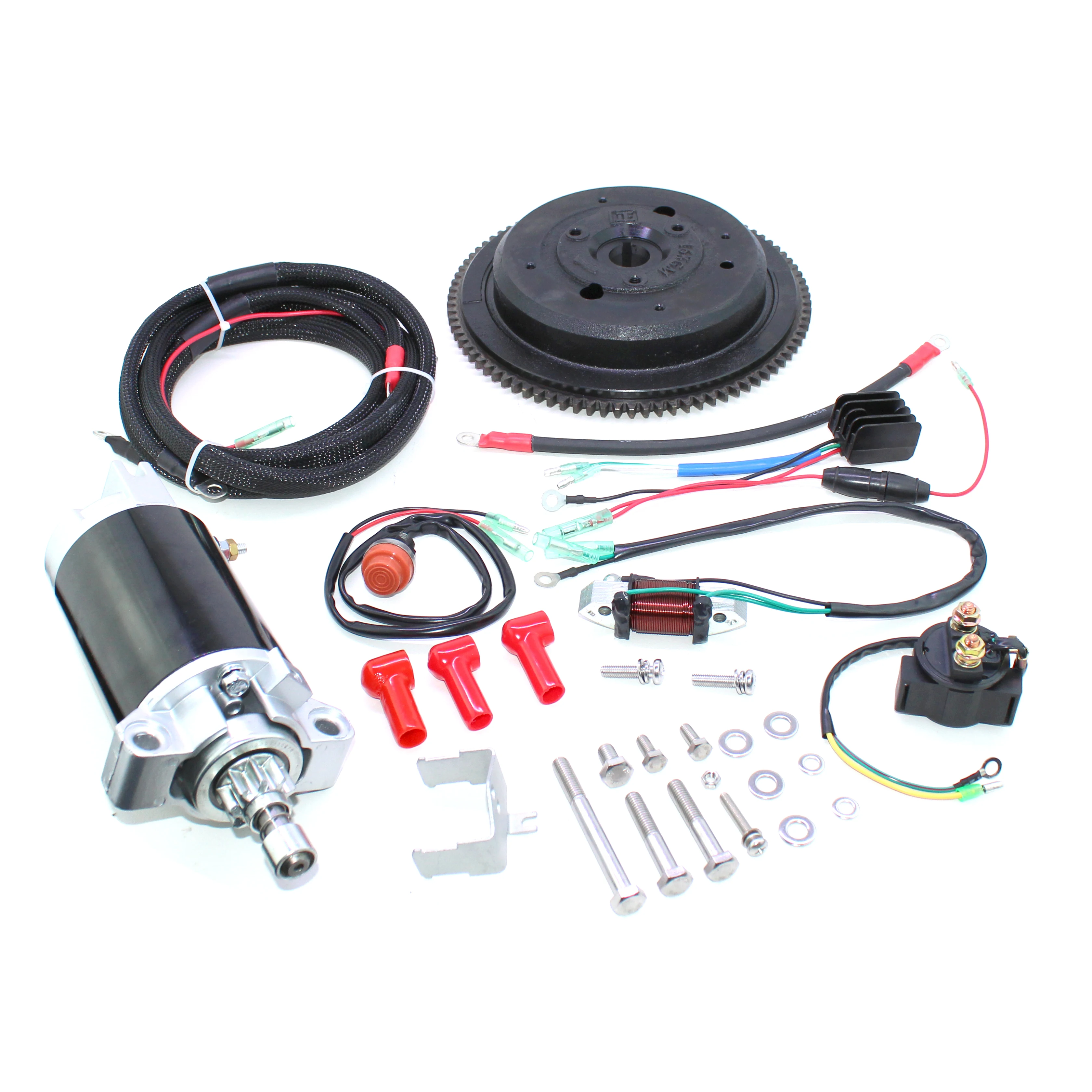 Electric-Start-Kit-For-YAMAHA-40HP-E40XMH-2-Stroke-40HP-Electrical ...