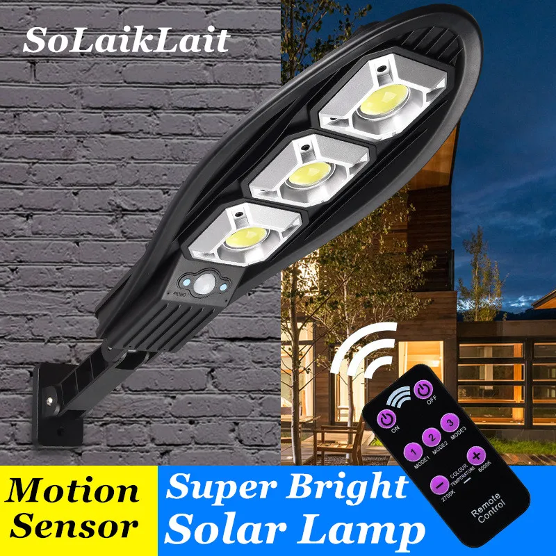 5000-Watts-Solar-LED-Street-Light-Waterproof-Sunlight-Remote-Control ...
