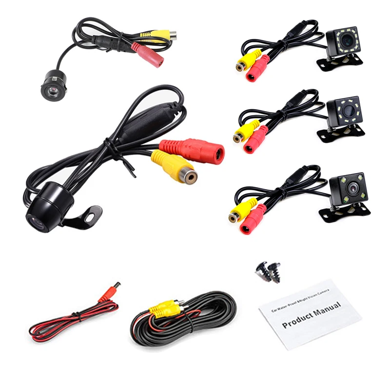 Wide-Angle-HD-Car-Rearview-Camera-Rear-View-Video-Vehicle-Camera-Backup ...