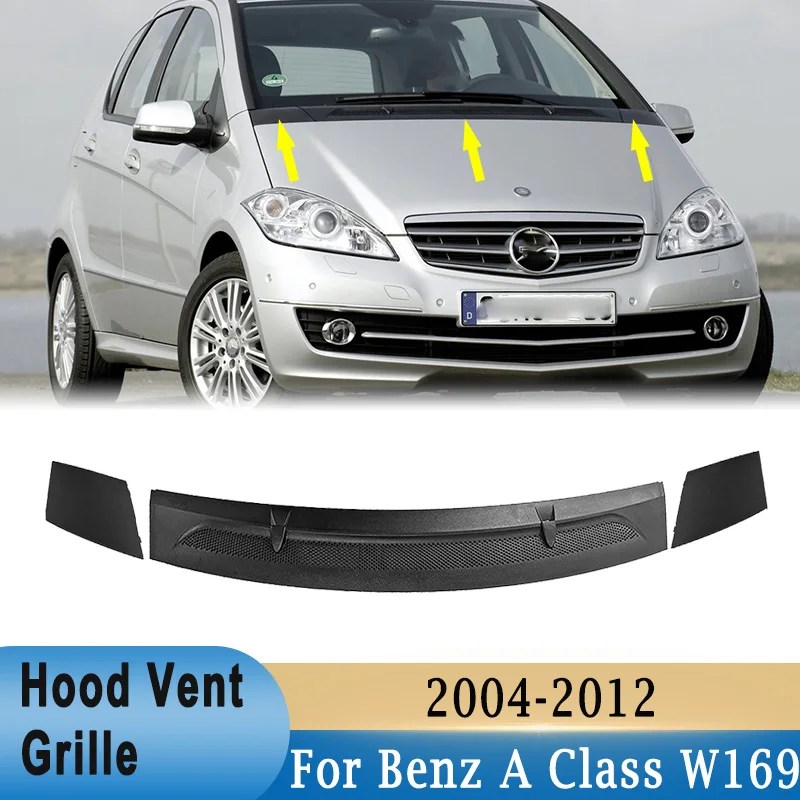 A1698360018 Front Hood Vent Cover Grille Water Drain Cover for Mercedes ...