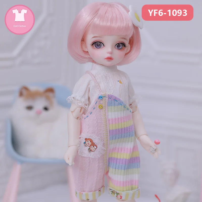 BJD Clothes 1/6 For ad.2 Girl Body YF6 to 155 Doll Accessories ...
