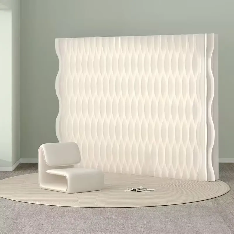 2m-Height-Home-Decor-White-Organ-Paper-Wall-Screen-Room-Dividers-Office ...