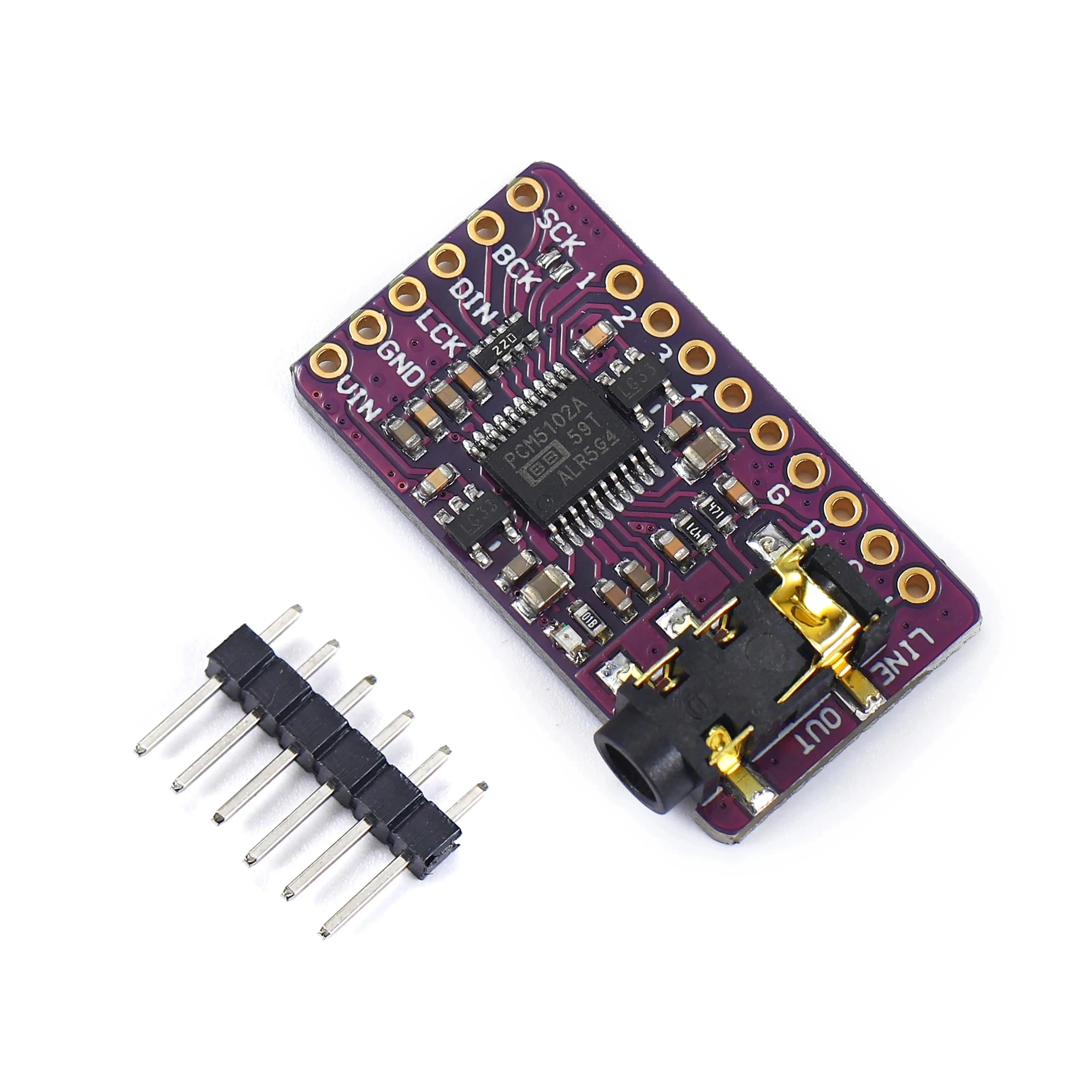 Interface I2S PCM5102A DAC Decoder GY-PCM5102 I2S Player Module For ...