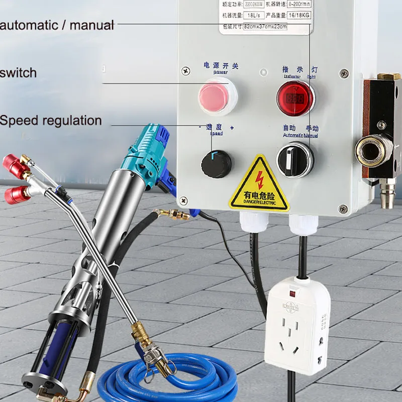 High-Pressure-Waterproof-Spraying-Machine-220V-1500W-Portable-Mortar ...