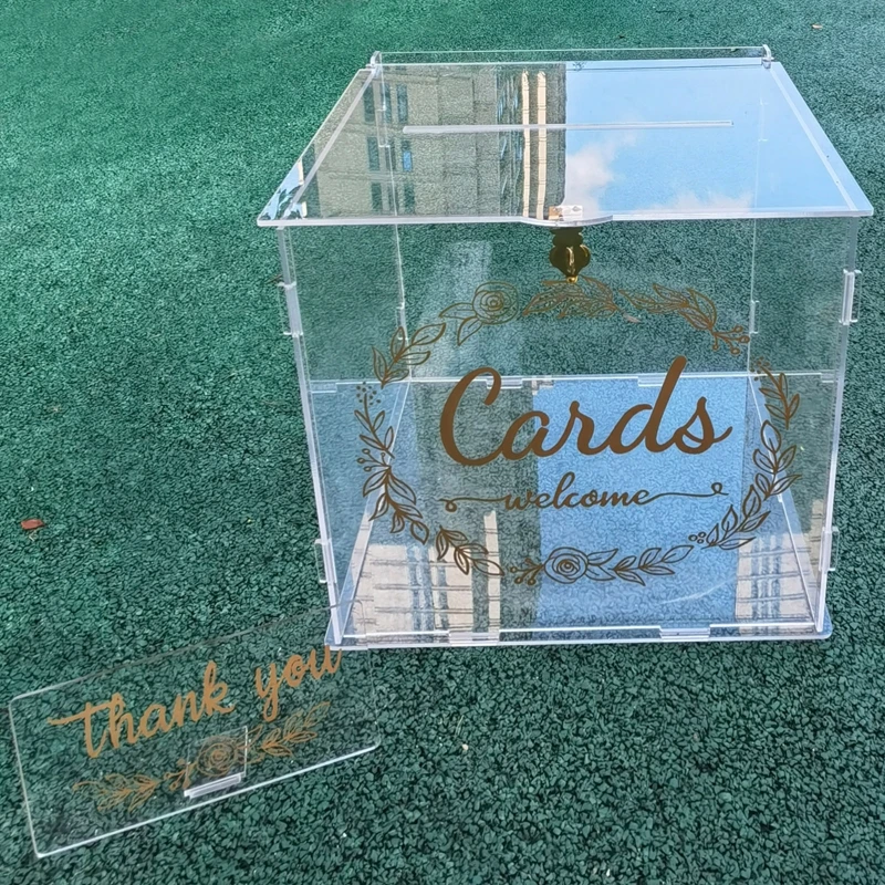 Acrylic-Wedding-Card-Box-Clear-Gift-Card-Box-DIY-Envelop-Money-Card-Box ...