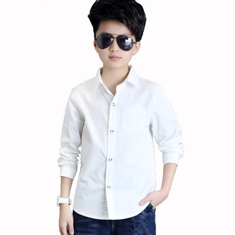 Kids-Clothing-Spring-2021-Long-Sleeve-Boys-Shirts-Fashion-Cotton-Solid ...
