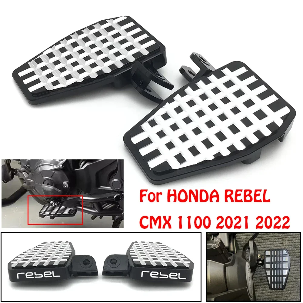 Motorcycle-Footrest-Pedal-Enlarger-Footpad-Extension-Footpeg ...