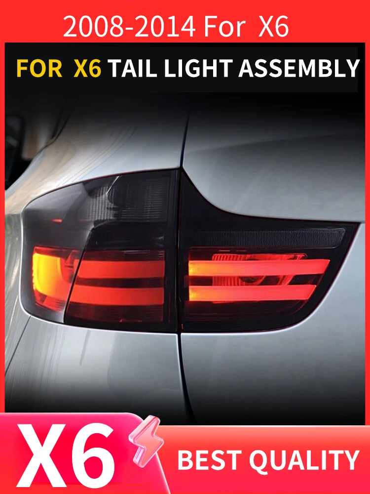 FT-Tail-Lights-For-BMW-X6-2008-2014-E71-LED-Taillight-Rear-Fog-Brake ...