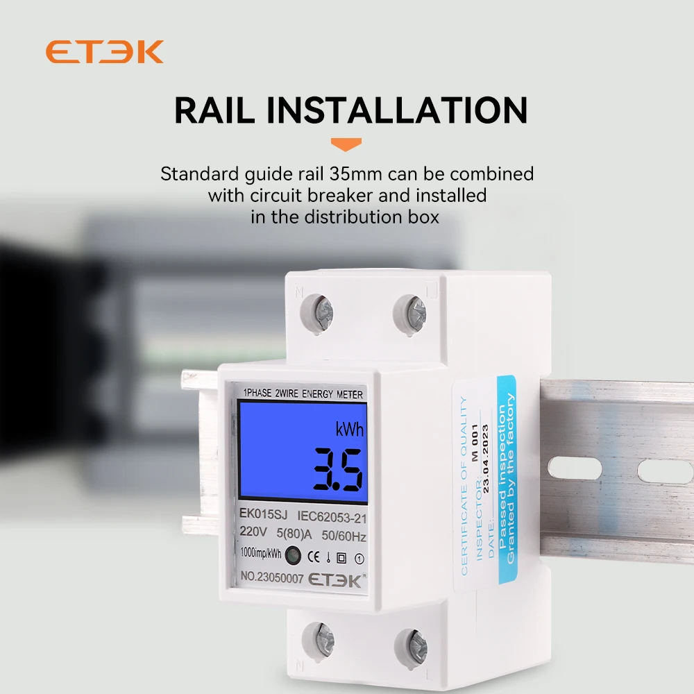 Digital Electric Meter Box