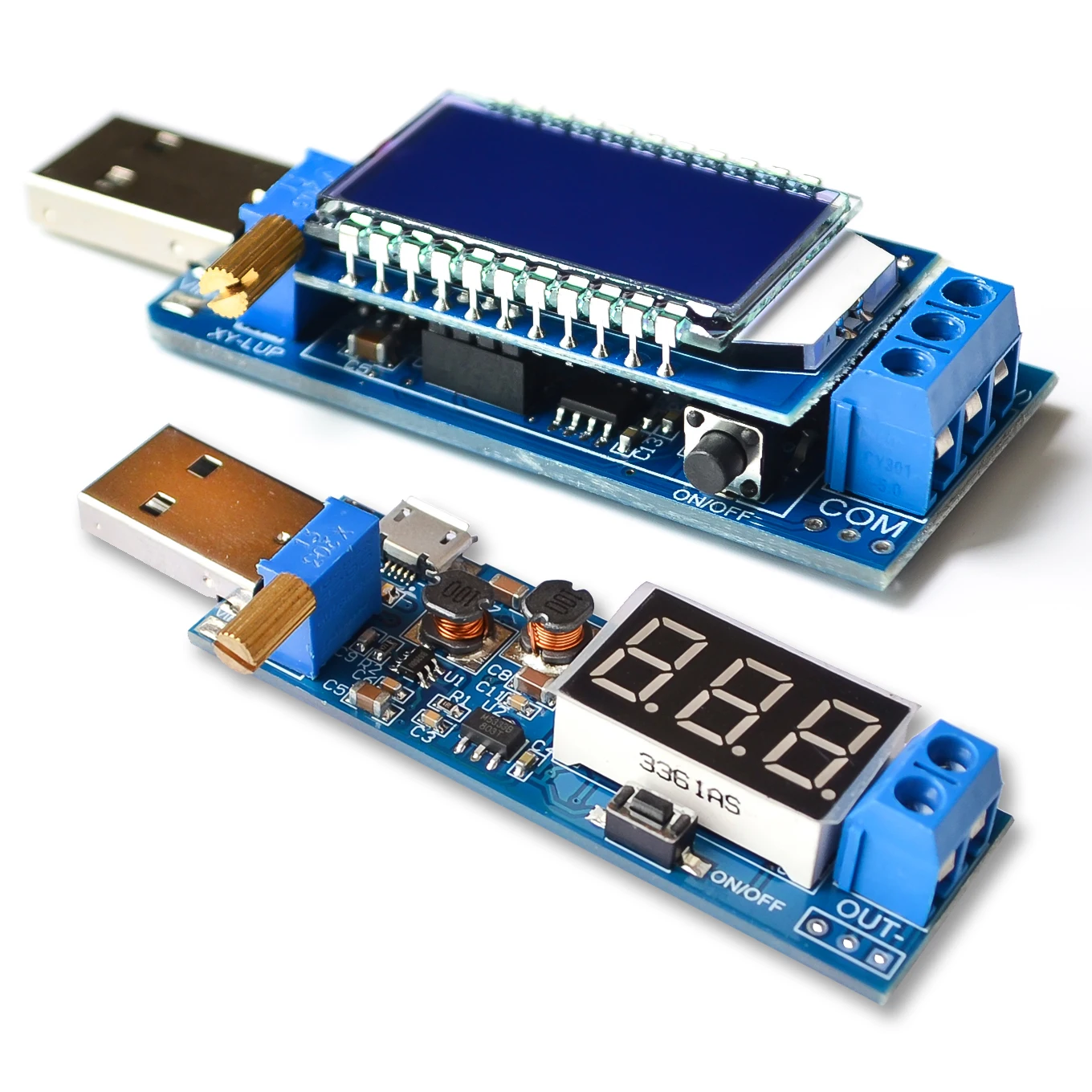 DC-DC 5V to 3.5V / 12V USB Step UP / Down Power Supply Module ...