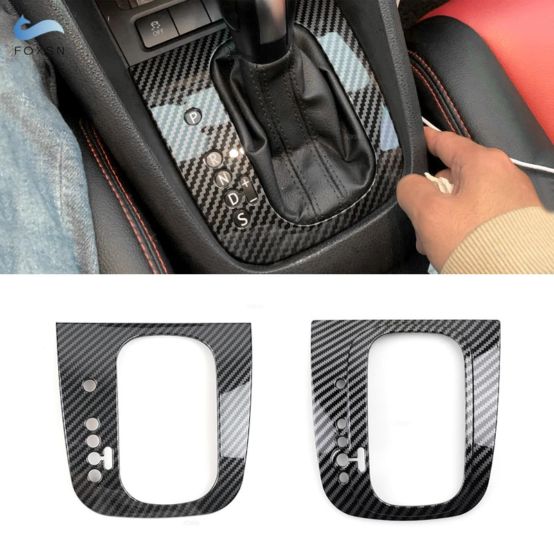 For Vw Golf 6 Mk6 Gti 2008 - 2013 Abs Carbon Fiber Texture Car Center ...
