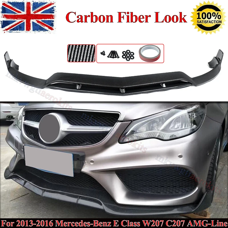 Compatible with 2014-2016 Mercedes Benz W207 C207 Front Lip Spoiler ...