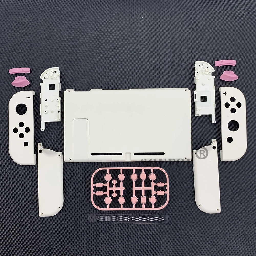 Carcasa para consola Nintendo Switch NS, carcasa frontal y trasera Con ...