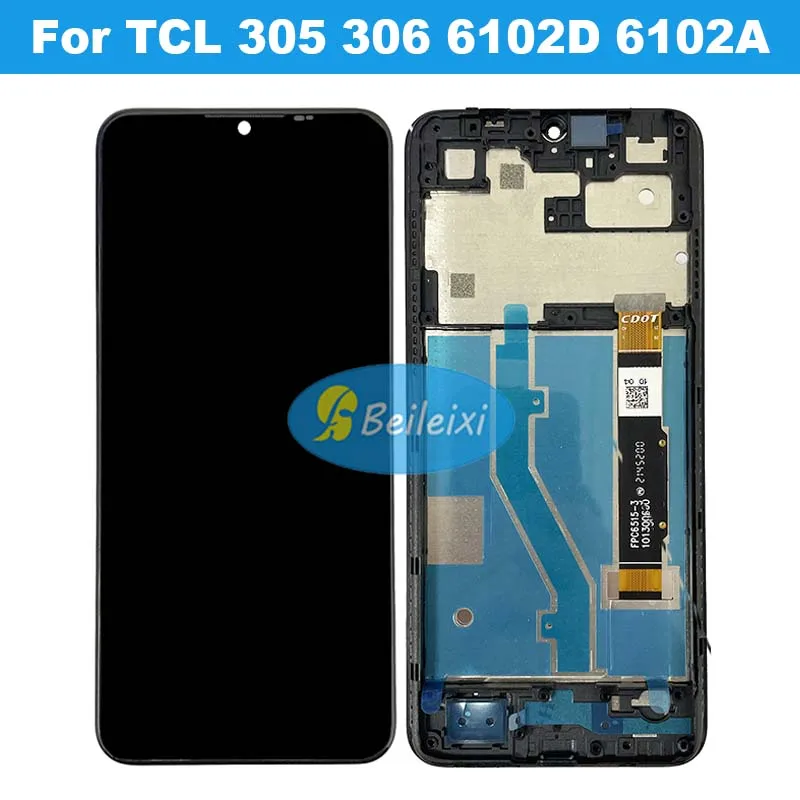 For TCL 305 306 6102D 6102A 6102H 6102 LCD Display Touch Screen ...