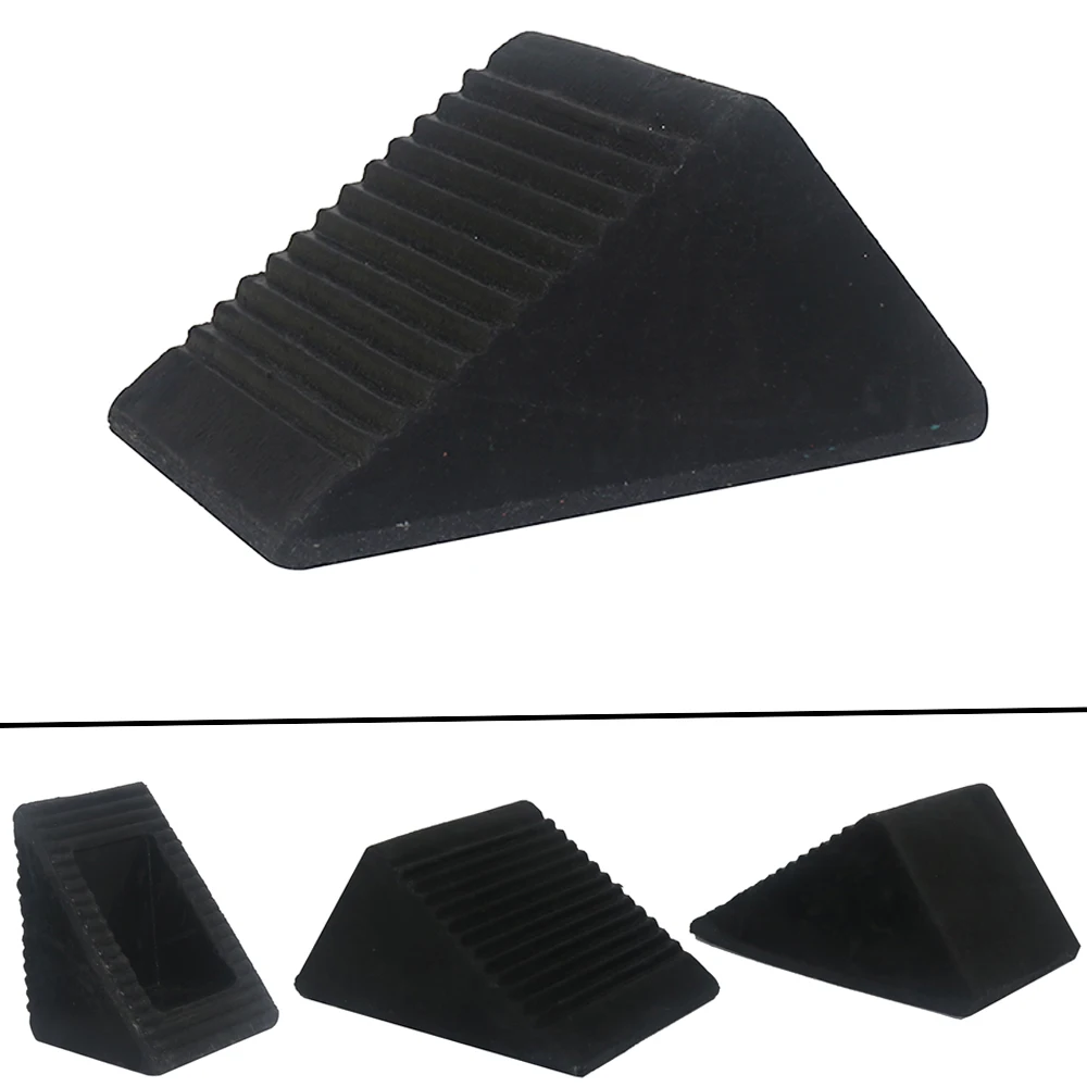 Rubber-Portable-Car-Wheel-Driveway-Ramps-Anti-Slip-Wheel-Chock-Heavy ...