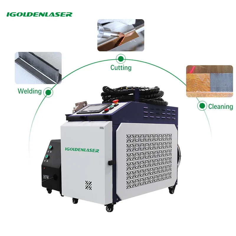 Mini limpiador láser de fibra portátil, máquina de limpieza de soldadura de fibra láser ...