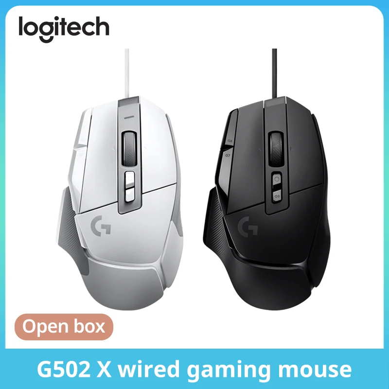 Open-Box-Logitech-G-G502-X-Wired-Game-Long-Battery-Life-25600-Dpi ...