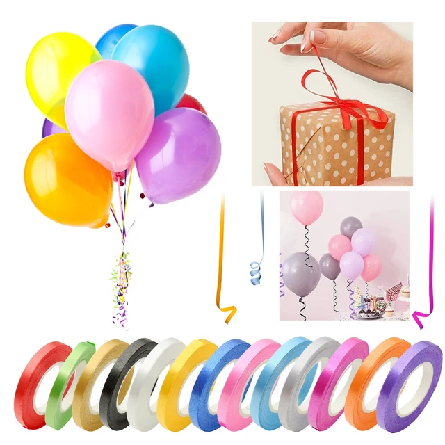 Curled Balloon String