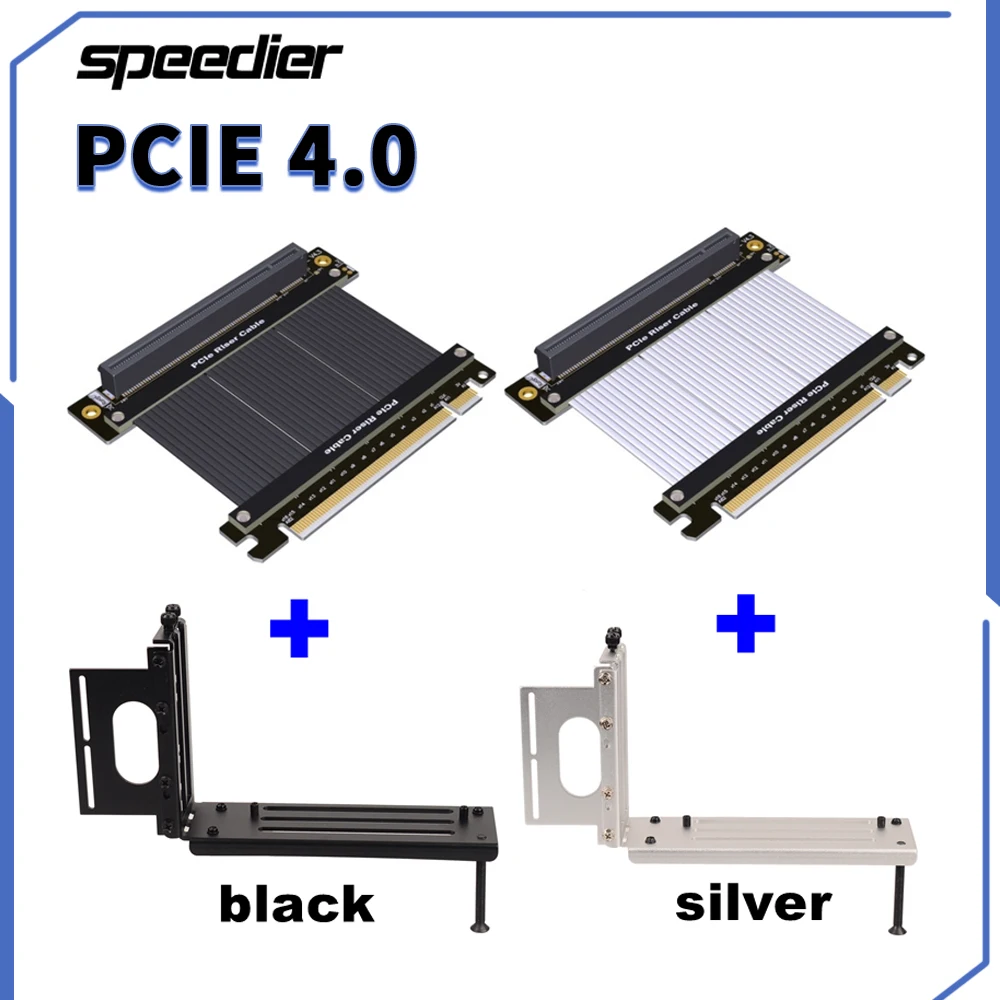 pci-express-4-0-riser-x16-cable-Graphics-Card-Vertical-Kickstand-Base ...