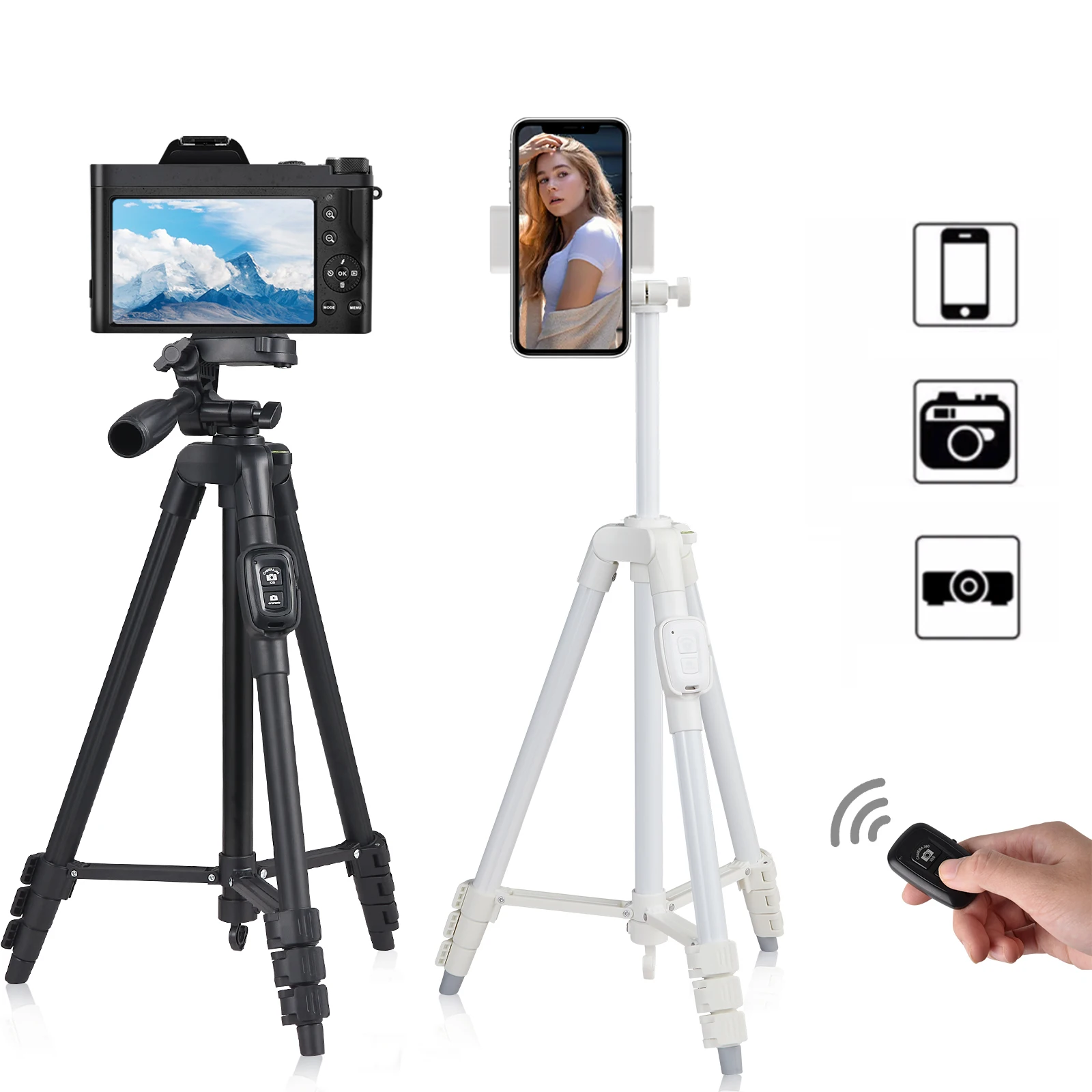 Phone-Tripod-140CM-Professional-Video-Recording-Camera-Photography ...