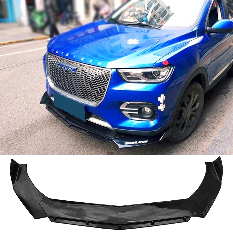 Front-Bumper-Splitter-For-HAVAL-H6-H4-Spoiler-Carbon-Painting-Diffuser ...