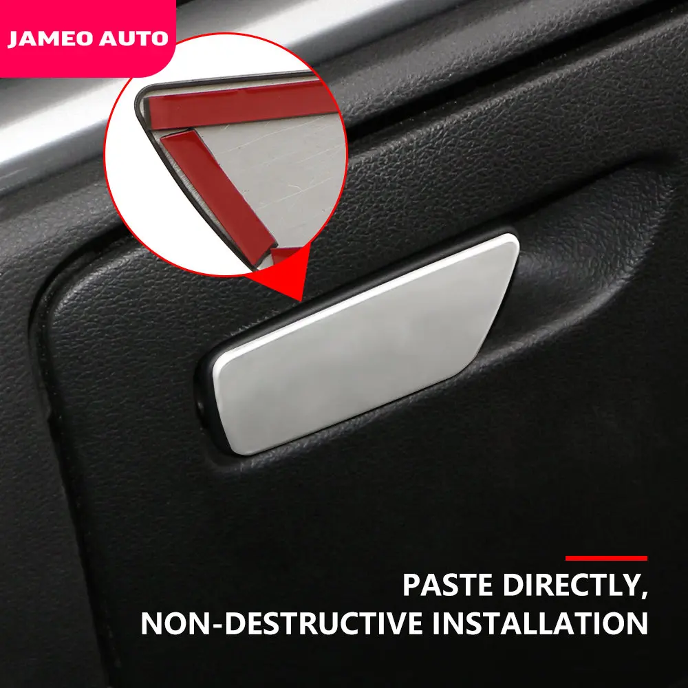 Co Pilot Glove Storage Box Handle Trim Sticker for Audi A3 8V 2013 2019 ...