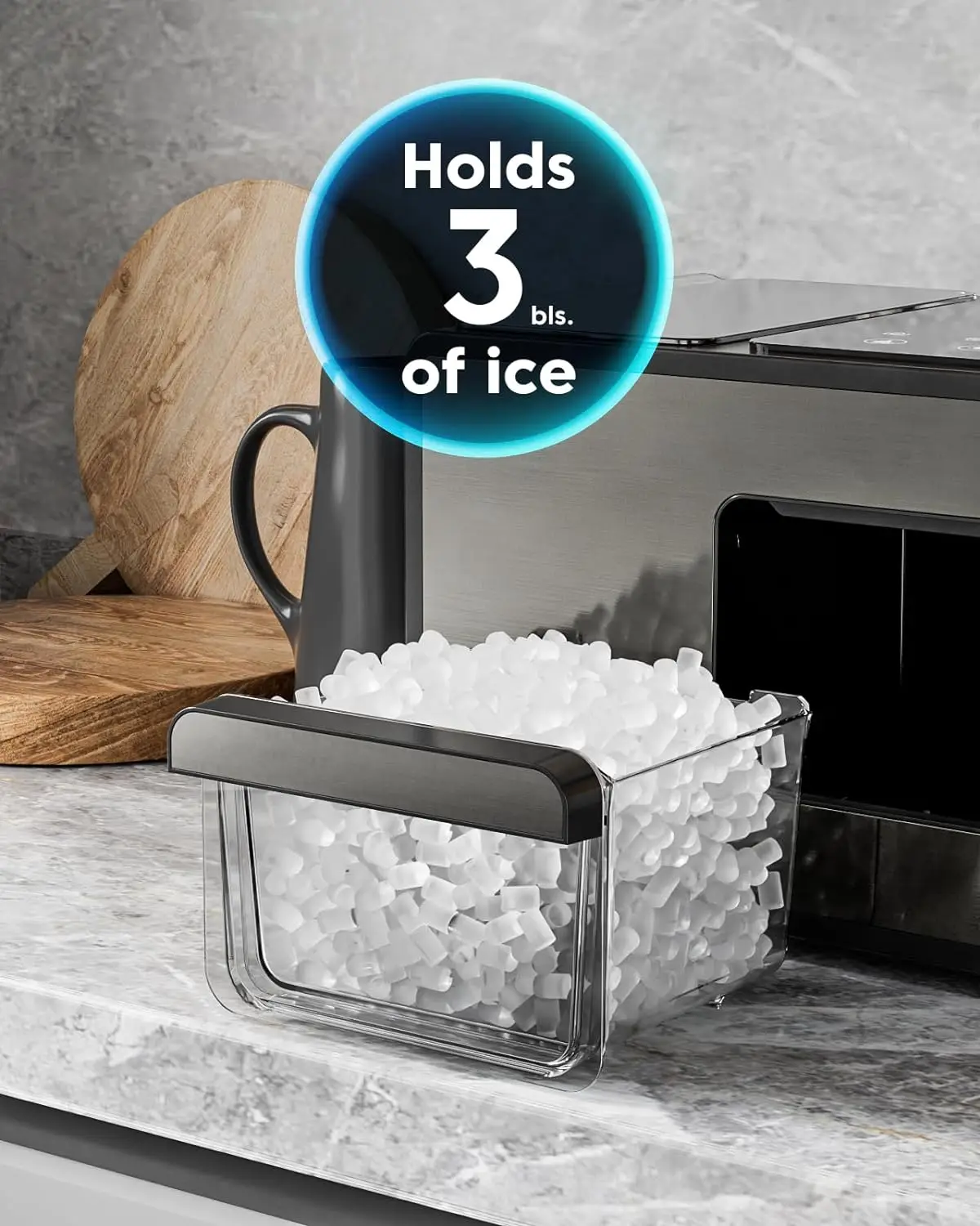Freezimer Dreamice X3 | Nugget Ice Maker Machine Countertop Sonic Kid ...