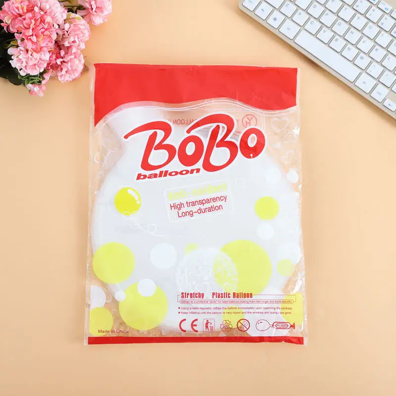 50pc-12-18-20-24-36-inch-Inflatable-Bobo-Balloon-Transparent-Globes ...